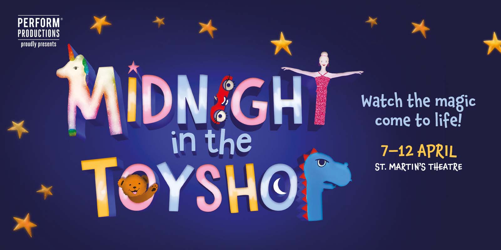 Midnight In The Toyshop Tickets | St Martin's Theatre